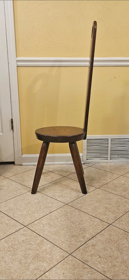 1950s Rare Fireside Keyhole Chair by William Fetner Mid-Century Vintage ...