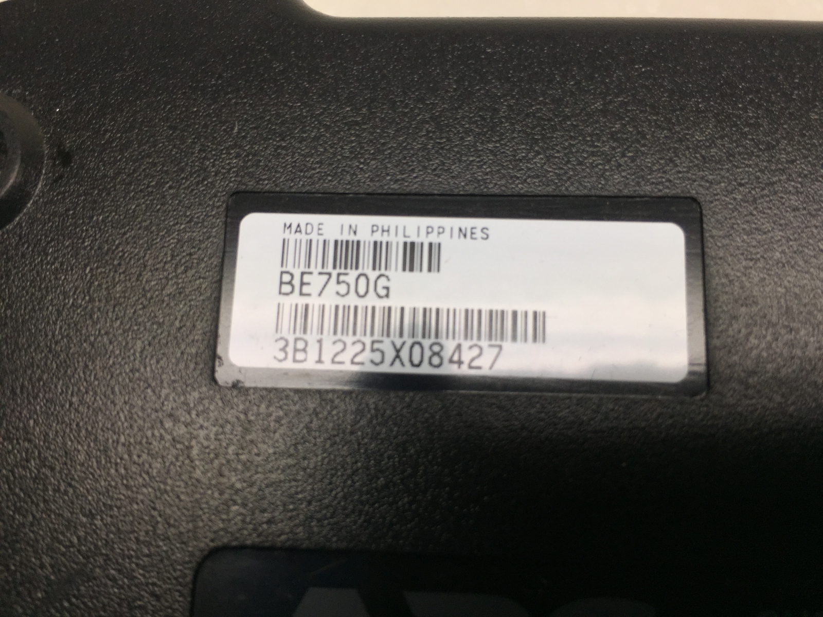 APC Back-UPS ES 750 Battery Backup & Surge Protector BE750G TESTED NO ...