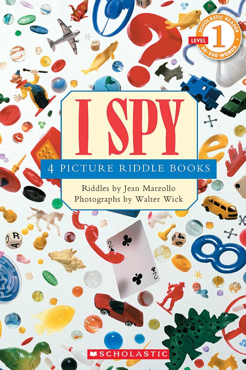 Scholastic reader, Level 1: I Spy 4 Picture Riddle Books 9780439763097 | eBay