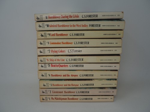 Hornblower Saga C S Forester Paperback Novels Set 1-11 Pinnacle Lot | eBay