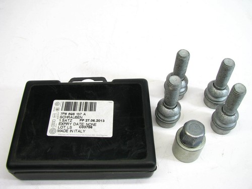 NEW - OEM VW Audi 7P6698137A Wheel Lock Kit For 2004-2017 Touareg | eBay