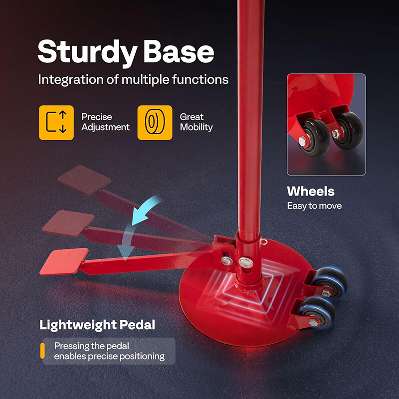 2Sets Moveable Under Hoist Support Stand 3/4 Ton Car Support Jack Stand ...