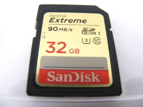 32GB SDHC Card Extreme Class 10 90MB/s ( 32 GB SDHC Extreme ) SanDisk ...