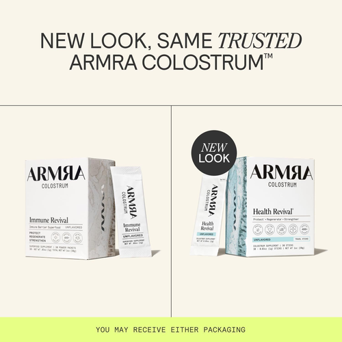 ARMRA Colostrum™ Powder | Unflavored | Gut Health & 30 Servings (Pack ...