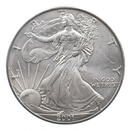 Better Date 2001 American Silver Eagle 1 Troy Oz .999 Fine Silver *002 ...