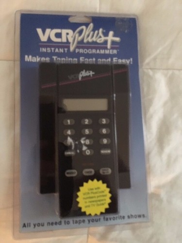 VCR Plus Instant Programmer - New - Sealed - Vintage | eBay