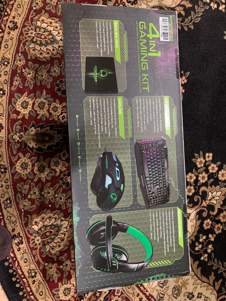 HyperGear Plug & Play 4in1 Tactical Gear Gaming Kit Pro Series ...