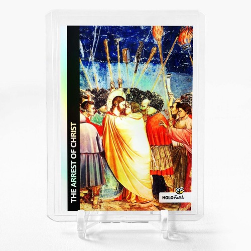THE ARREST OF CHRIST Card 2023 GleeBeeCo Giotto di Bondone Holographic ...