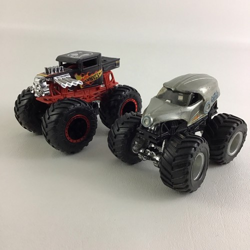 Hot Wheels Monster Jam Trucks NEA Police Bone Crusher Die Cast 1:64 ...