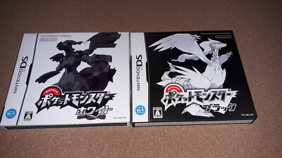Genuine Japanese Pokemon Black & White Nintendo DS Complete | eBay