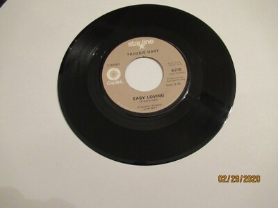 Freddie Hart: Easy Loving / Got The All Overs For You / 45 Rpm | eBay