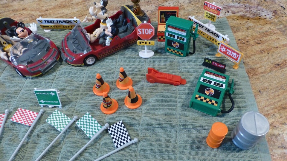 Disney World GM Test Track Asst Pieces. Play Set - Used | eBay