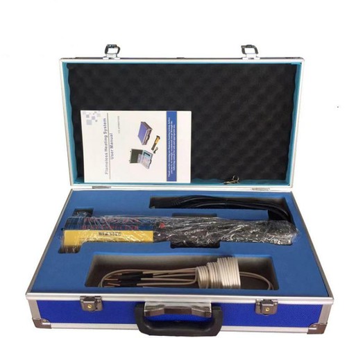 Hand-held car nut heater, rusty screw, broken screw, metal sensor ...