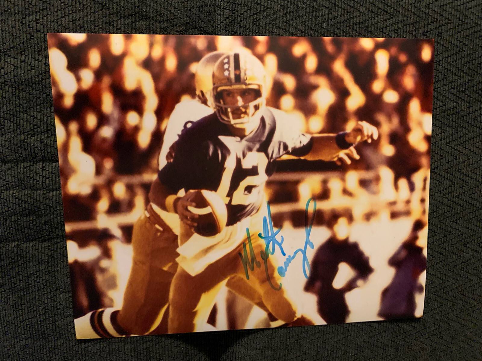 Matt Cavanaugh Signed 8 X 10 Photo Nfl Football Autographed Pitt ...