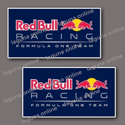 Autocollant décalcomanie imperméable brillant logo Red Bull Racing | eBay