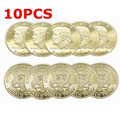 10PCS 2024 President Donald Trump Liberty EAGLE Commemorative Coin | eBay