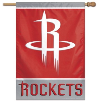 HOUSTON ROCKETS HOUSE FLAG 28"X40" VERTICAL WALL BANNER | eBay
