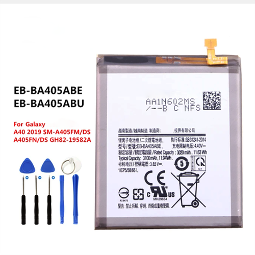 1x EB-BA405ABE EB-BA405ABU 3100mAh Battery For Galaxy A40 2019 SM ...