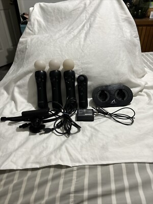 PlayStation 3 PS3 Move Bundle Motion 3 Controller 1 Navigation ...