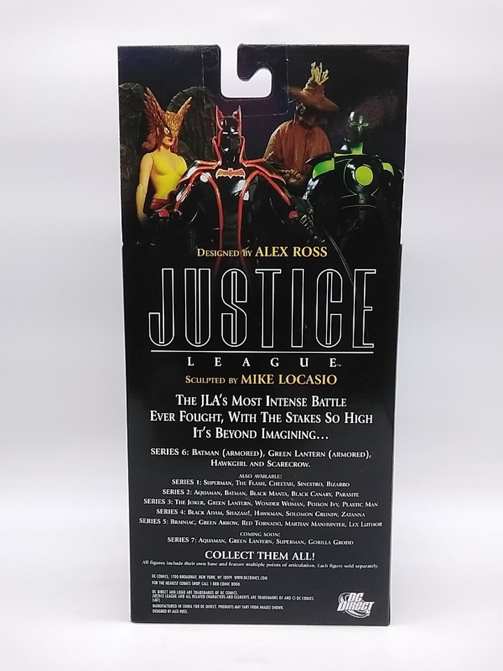 DC Direct Alex Ross Justice League Series 6 Hawkgirl Action Figure NIB ...
