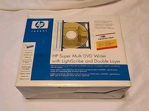 HP SUPER MULTI DVD WRITER W/ LIGHTSCRIBE & DOUBLE LAYER MODEL DVD840i ...
