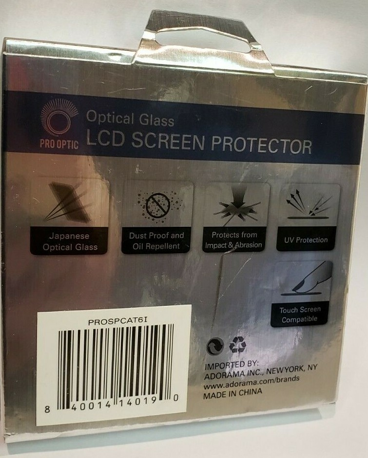 Adorama Pro Optic LCD Screen Protector Optical Glass camera DSL | eBay