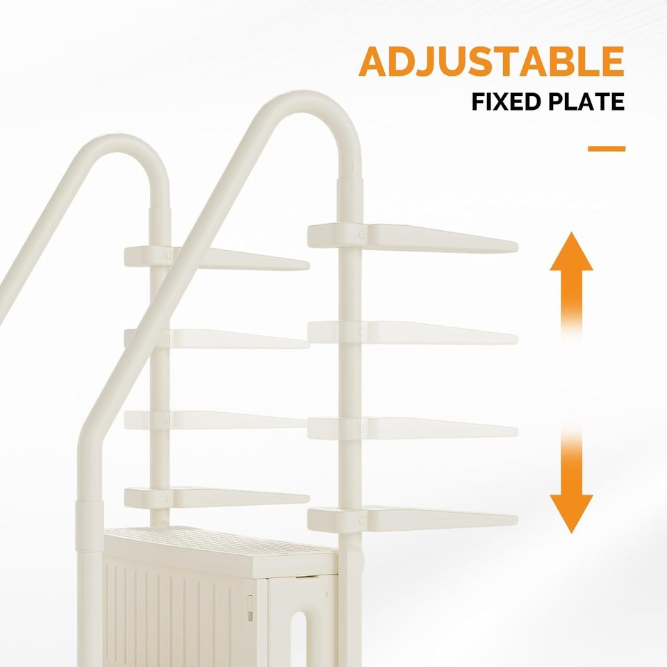 XL Step 28" Drop In Step Safety Step Swimming Pool Ladder W/ Handle ...