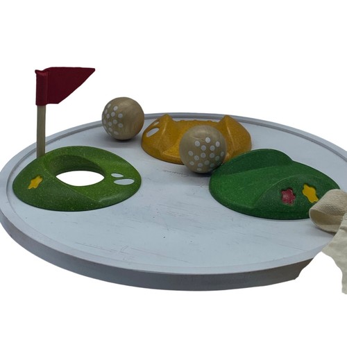 PlanToys Mini Golf Putting Set Kids Fun Eco-Friendly Playset Bag NO ...
