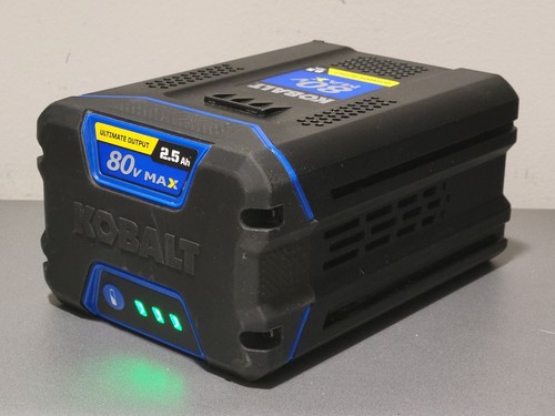 Kobalt 80V MAX Ultimate Output 2.5Ah Li-Ion Rechargeable Battery ...
