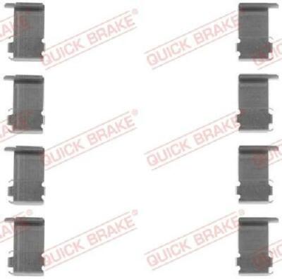 Originale QUICK BRAKE Set Accessori Disco Freno 109-1162 per Daihatsu ...