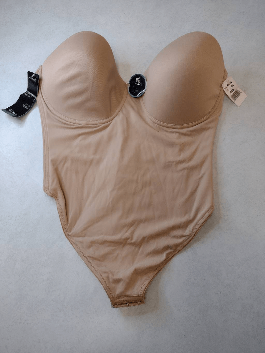 Strapless Low Back Bra Bodysuit