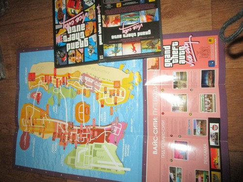 GTA Vice City Russian Edition with Poster & Booklet Philippines | Ubuy