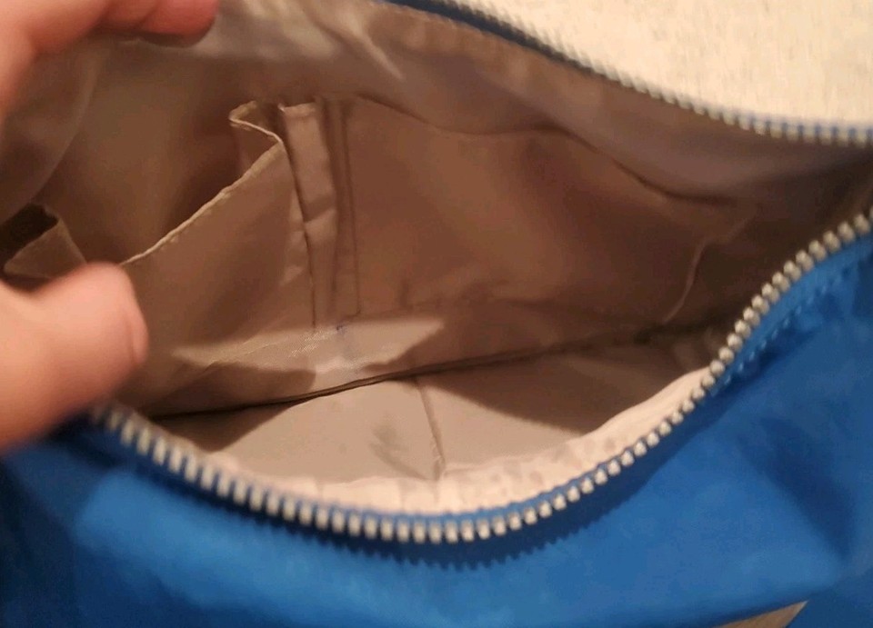 Kipling Live Lite Blue Crossbody Bag Shoulder Purse Traveling Vacation ...