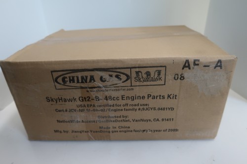 Grubee China Gas SkyHawk Gt2-B-48cc Engine Parts Kit AF-A 08-10-09- NEW ...