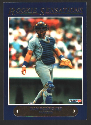 1992 Fleer Rookie Sensations #12 Ivan Rodriguez Rookie RC INSERT | eBay
