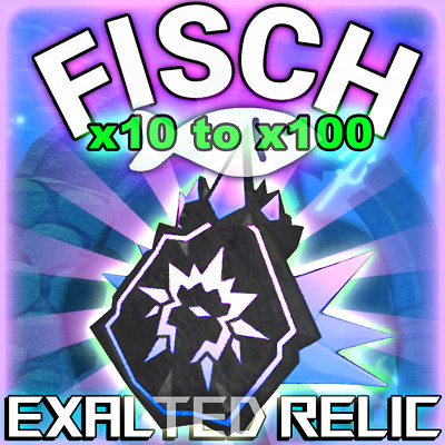 FISCH - Exalted Relic 5-500 ⚡FASTEST DELIVERY⚡fish/cs/coins/rare | eBay