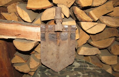 Original-Authentic Relic WW2 WWII German Folding shovel sapper MFR ...