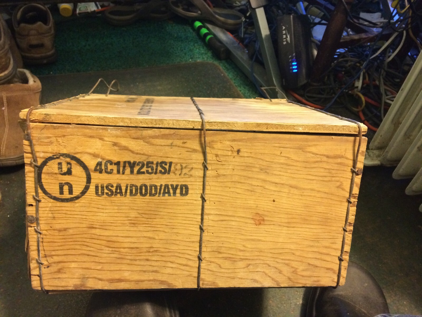 Vintage explosives crate DOD C4 - Early Vietnam era '60-'61 | eBay