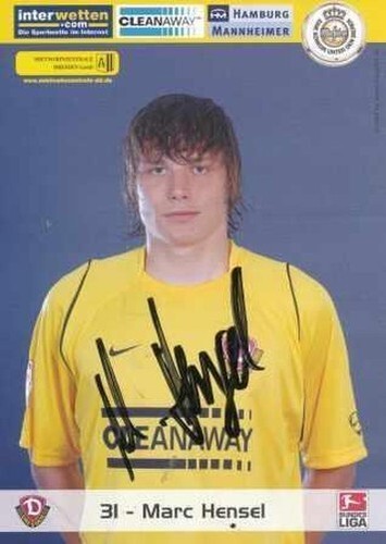 AK 3014 Marc Hensel Dynamo Dresden | eBay