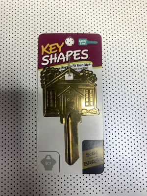 Brass House Key Key Shapes House Key Blank Schlage SC1 Lucky Line | eBay