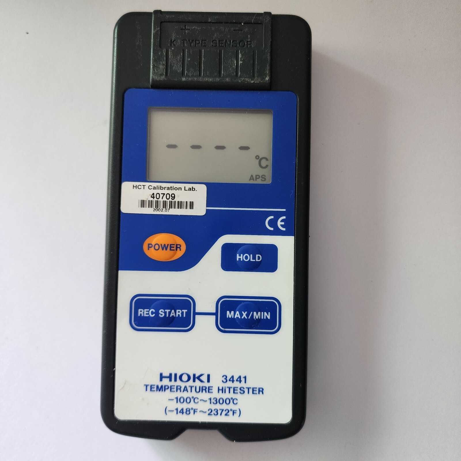 HIOKI 3441 TEMPERATURE HiTESTER -100 °C to 1300 °C (-148 °F ~ 2372 °F ...