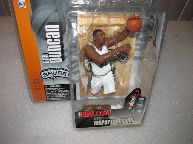 McFarlane Toys NBA San Antonio Spurs Tim Duncan Action Figures Series 6 ...