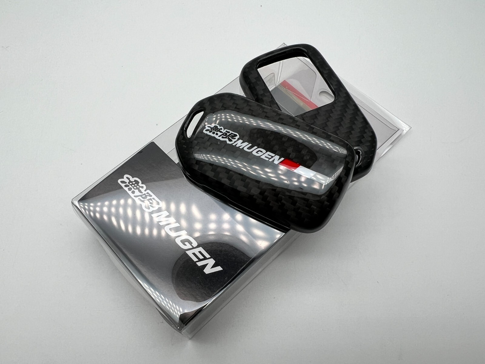 MUGEN CARBON FIBER SMART CAR KEY FOB COVER FOR CIVIC TYPE R CTR FK8 ...