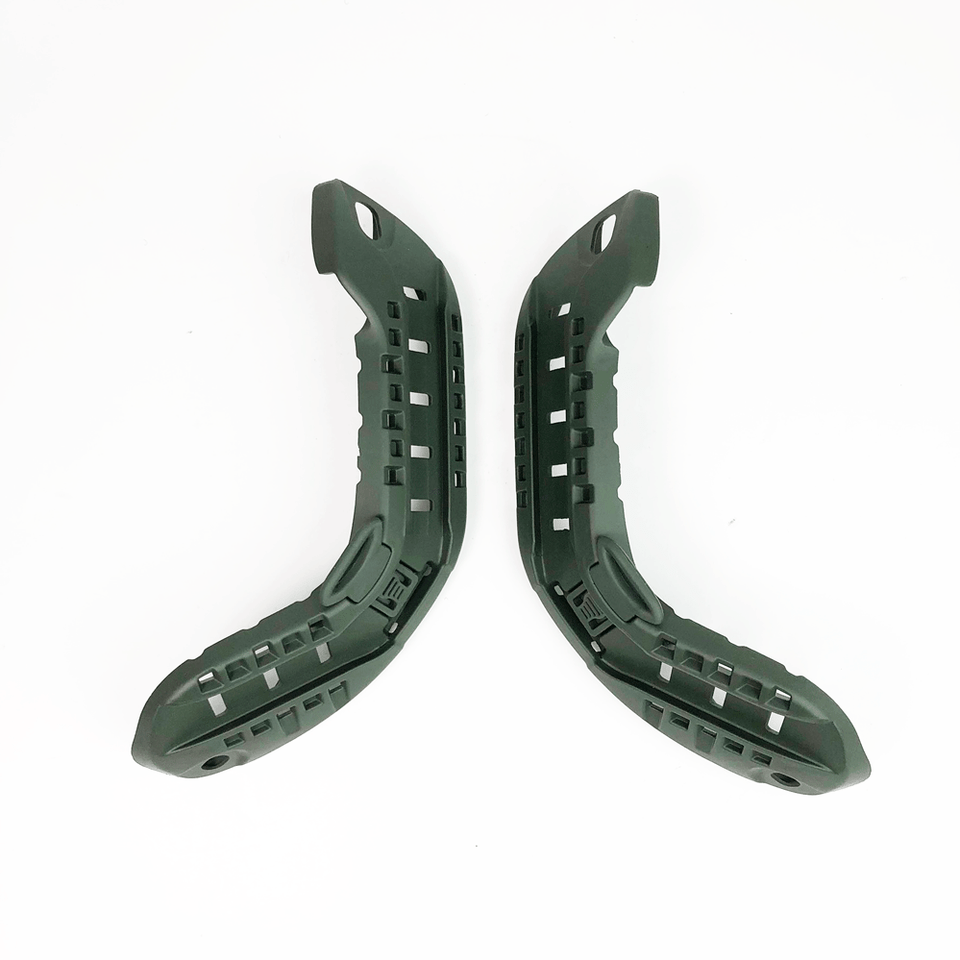 Tactical MSA ARC Helmet Side Rails MICH 2000 2001 2002 ACH M-XL Fast ...