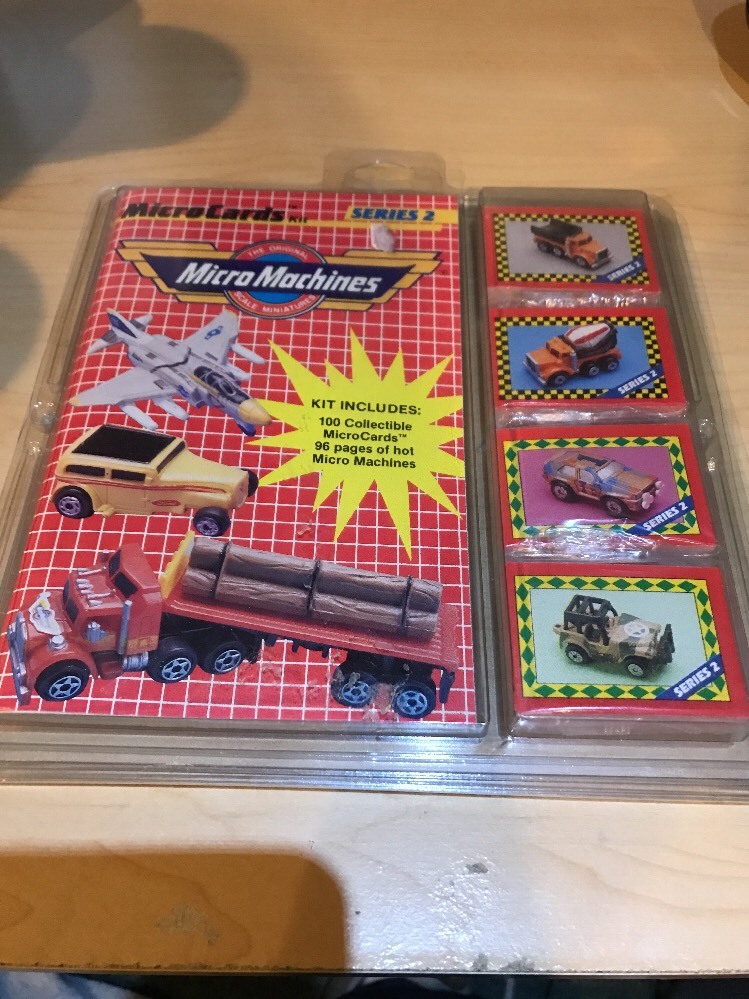 MICRO MACHINE'S MICRO CARDS KIT SERIES 2 | eBay