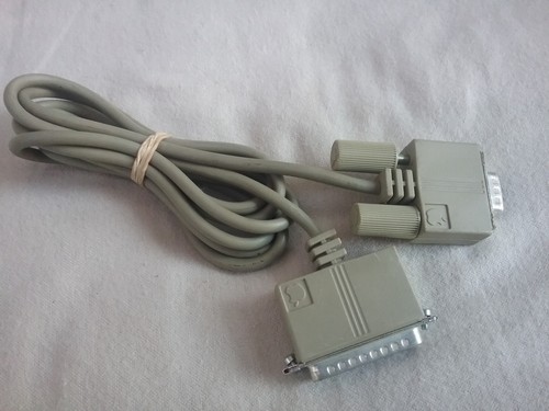 Vintage 1984 Genuine Apple 6 ft Serial Cable for Apple Macintosh 128k ...