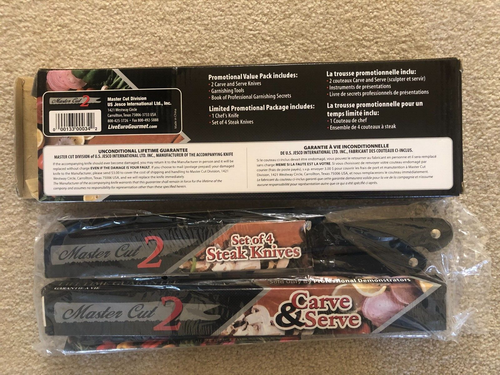 Master Cut 2 Knife Set for sale online | eBay