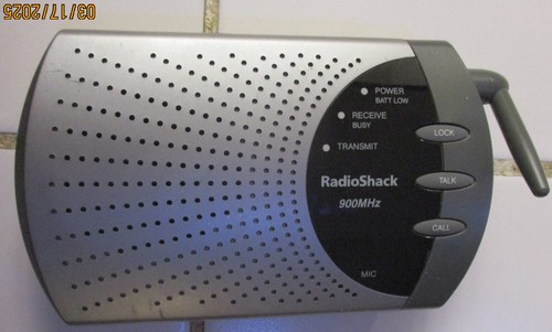 Radio Shack 900MHz Wireless Intercom, Cat No. 43-3102 Replacement ...