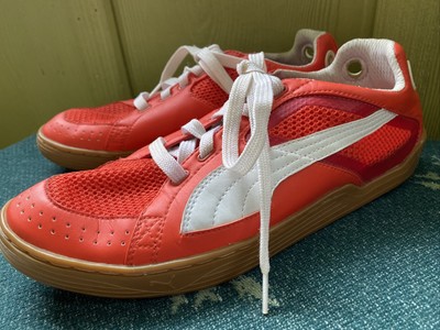 Men’s Puma 11 M Volvo Ocean Race Sneakers 99 Retro Shoes Orange Red | eBay