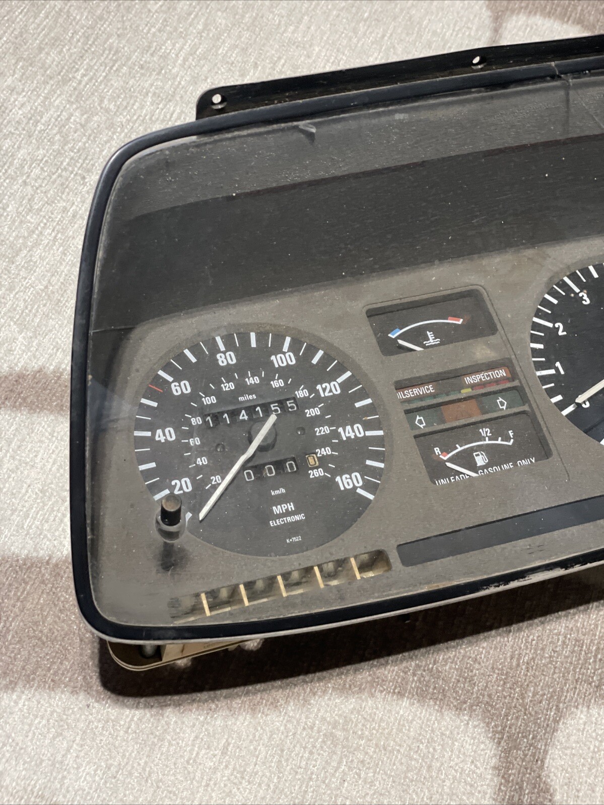 1982-1984 BMW E23 733 E28 533 DASH CLUSTER SPEEDOMETER INSTRUMENT GAUGE ...